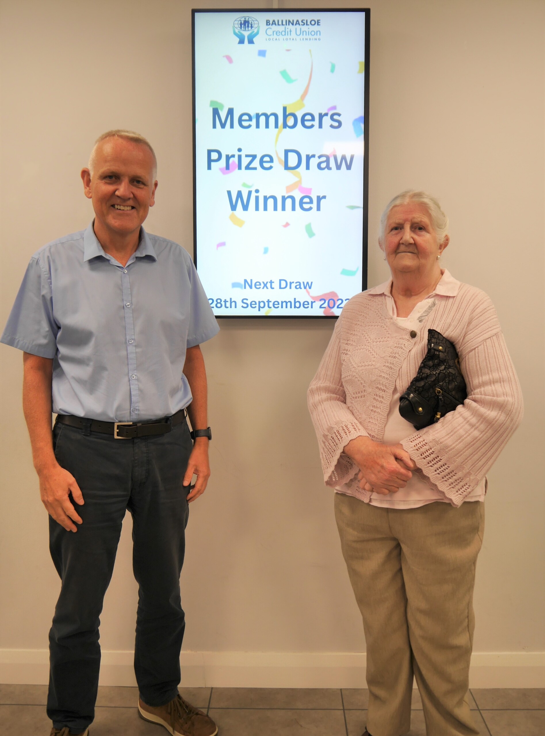 Prize Draw - Ballinasloe Credit Union